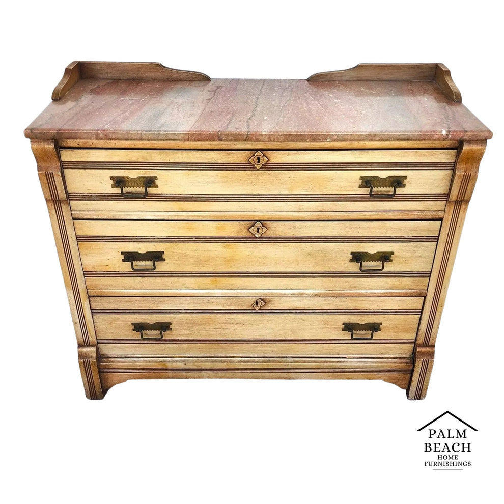 Antique Kent Coffey Buffet Sideboard Dresser Bar – Palm Beach Home ...